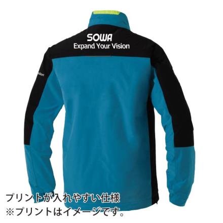 桑和 7524-00 防寒ブルゾン(ストレッチ.制電) Mサイズ ターコイズ(201) G.G. 【北海道・沖縄・離島配送不可】 桑和] 7524-00 防寒ブルゾン
