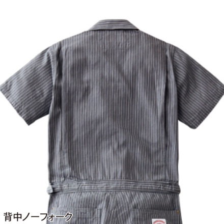 ヤマタカ [ROUND HOUSE] RH3005 半袖カバーオール・つなぎ服
